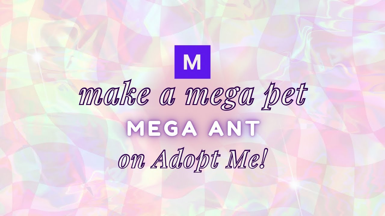 Making a MEGA ANT on Adopt Me - my First Mega! - YouTube