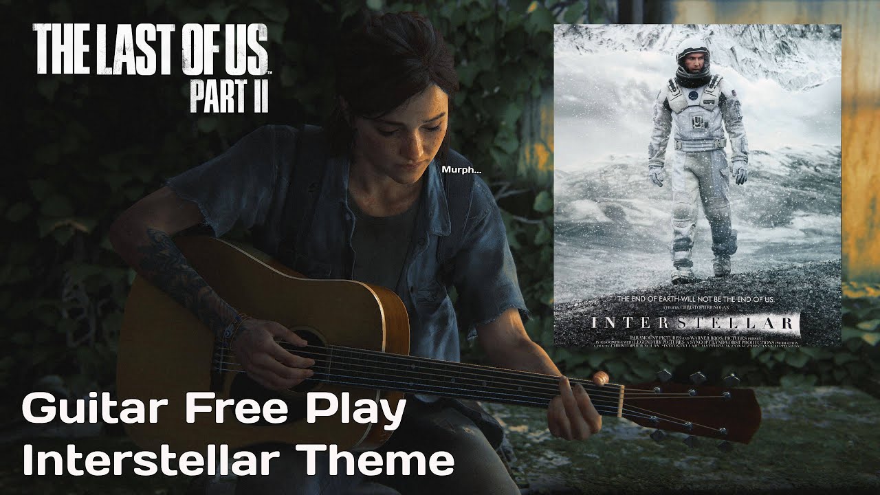 The Last of Us Part II Remastered Guitar Free Play: Ellie Plays ...