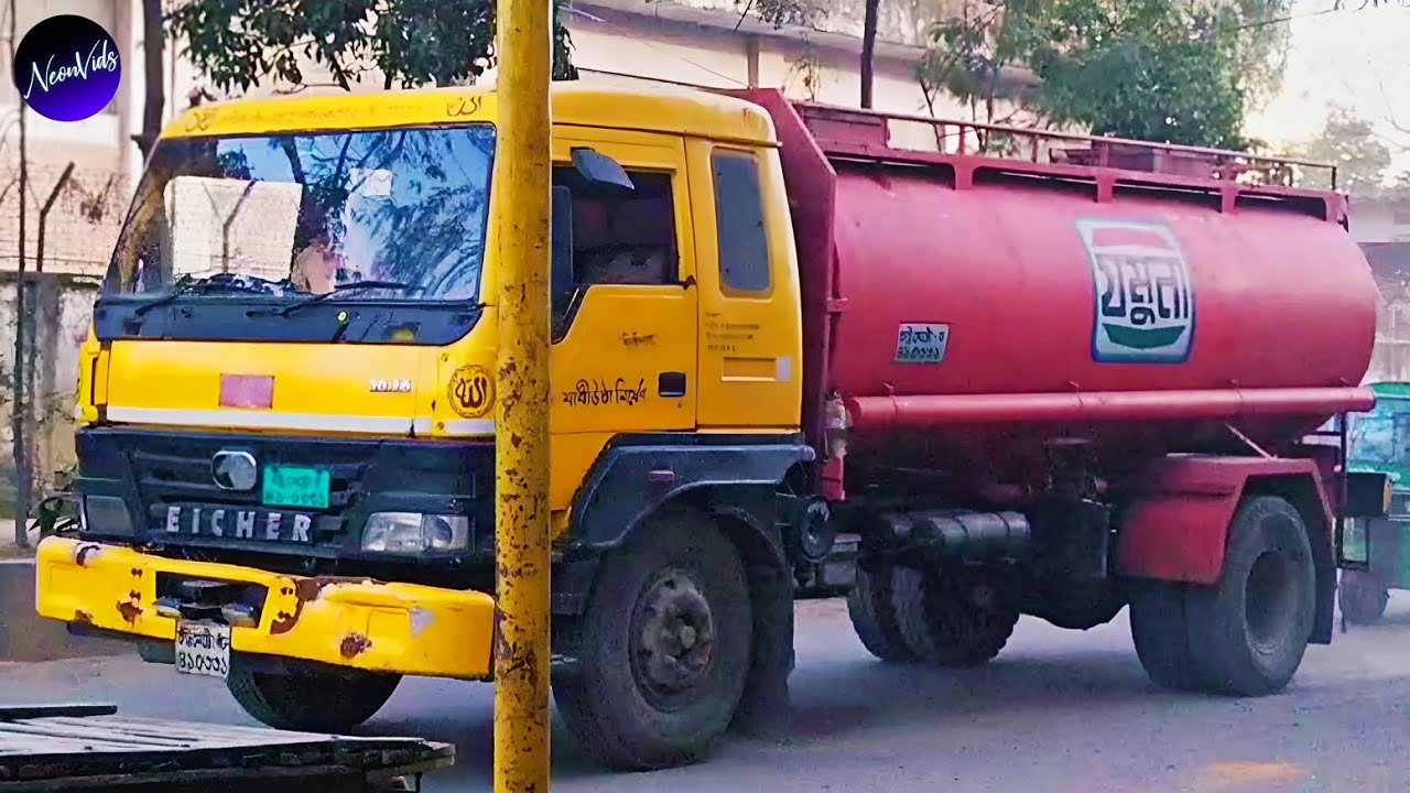 BANGLA TRUCKS 306 | Eicher 20.16 Jumbo tanker of Jamuna Oil Company ...