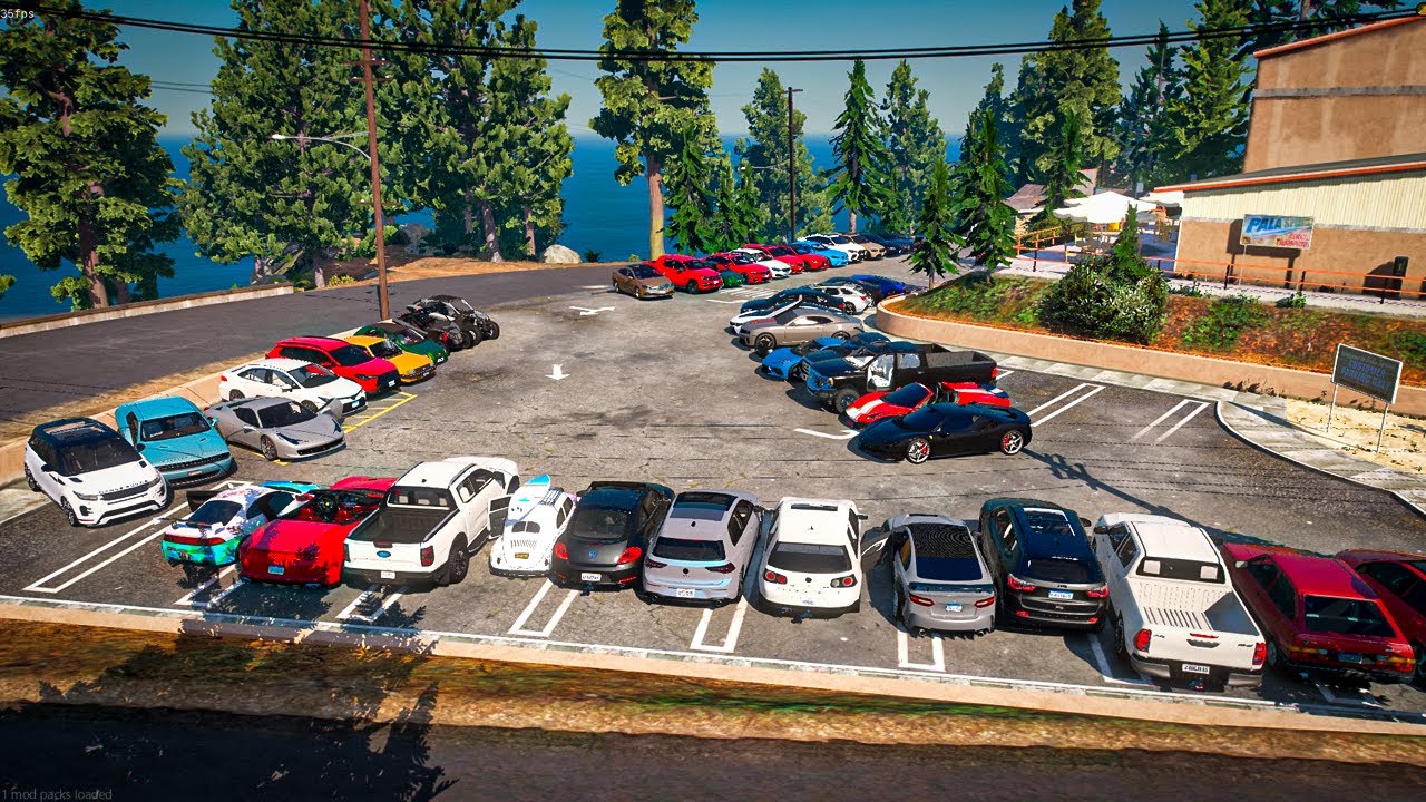 MOSTRANDO TODOS MEUS CARROS 🔥 MAIS DE 100 CARROS DE LUXO no GTA RP 😍 ...