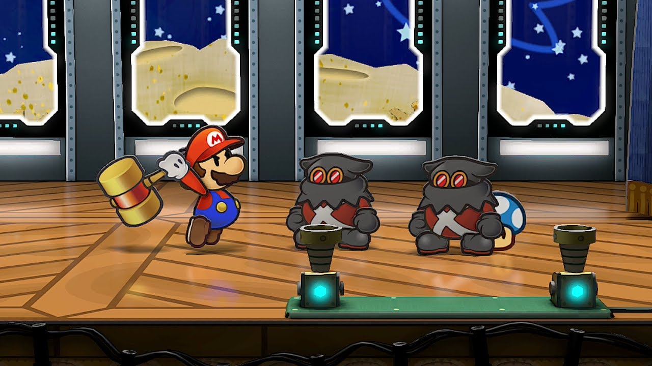 Paper Mario: The Thousand-Year Door - Infiltrating The X-Naut Fortress ...