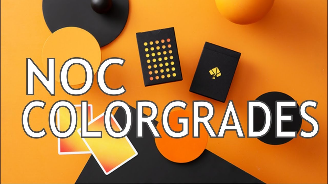 Deck Review - NOC Color Grades - Playing Cards - Art of Play - YouTube