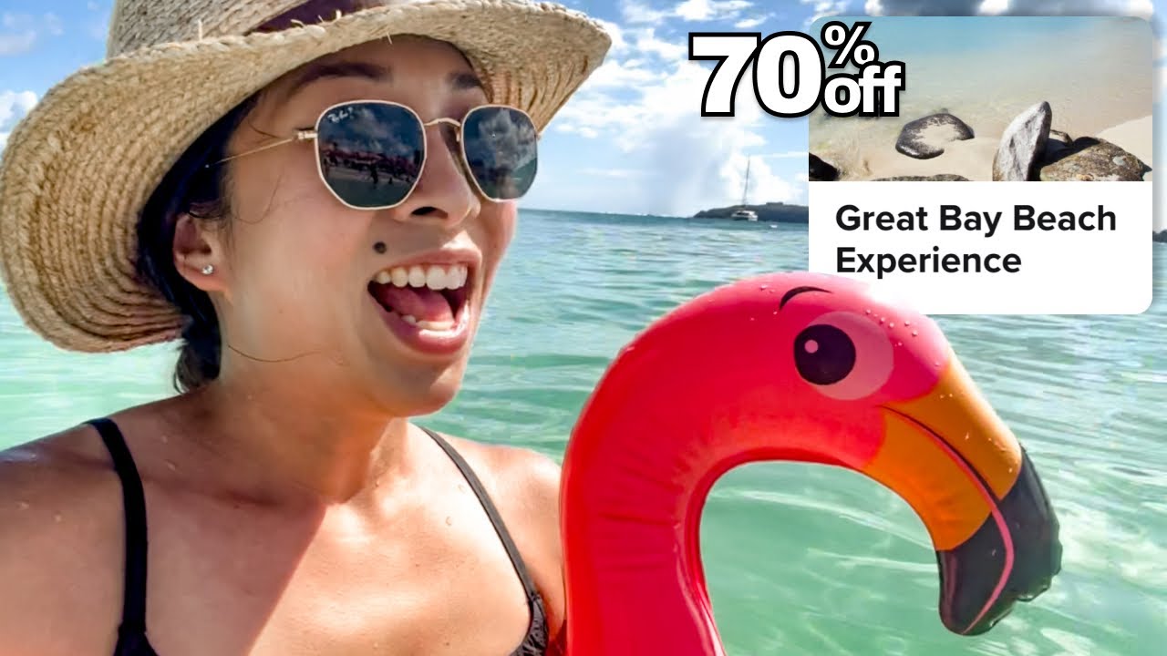HUGE Savings Great Bay Beach St. Maarten Cruise Port Excursion - YouTube
