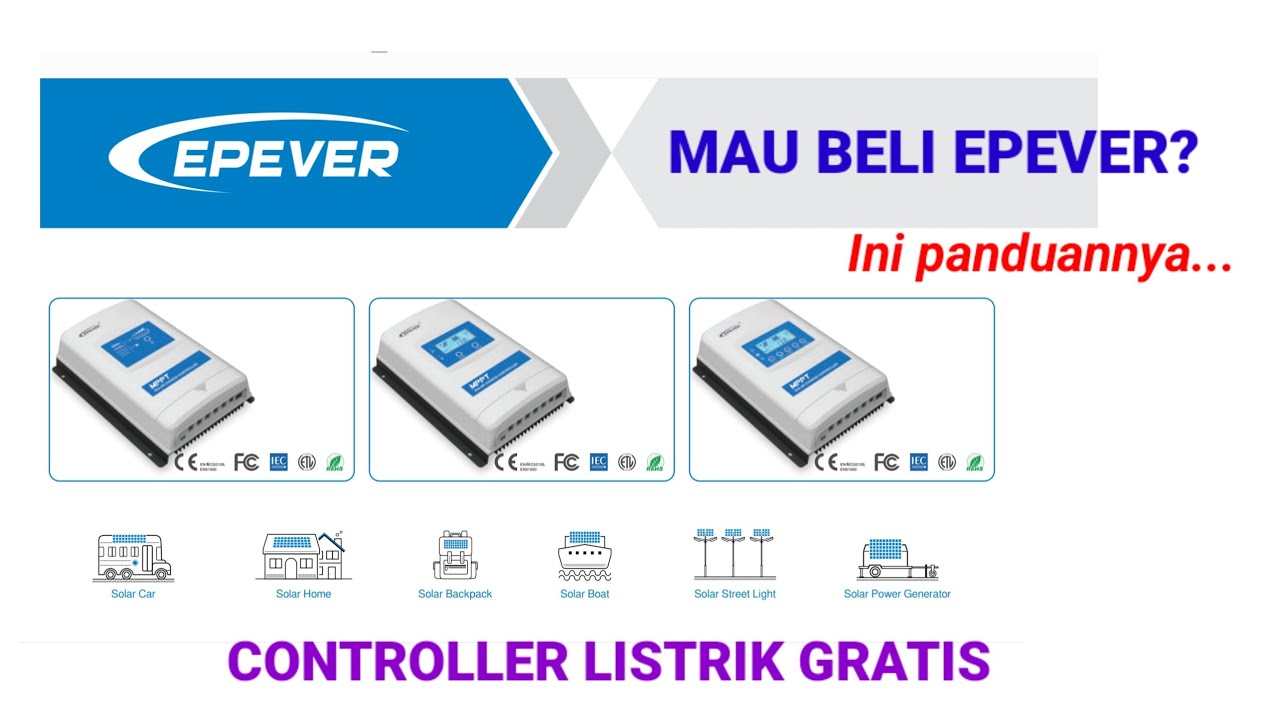 Memilih SCC MPPT yang handal dengan harga murah - YouTube