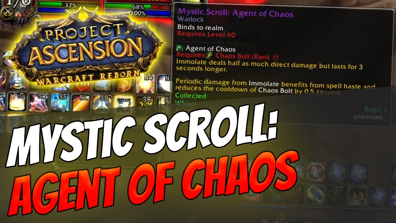Mystic Enchant: Agent of Chaos | Warlock [WoW Warcraft Reborn ...