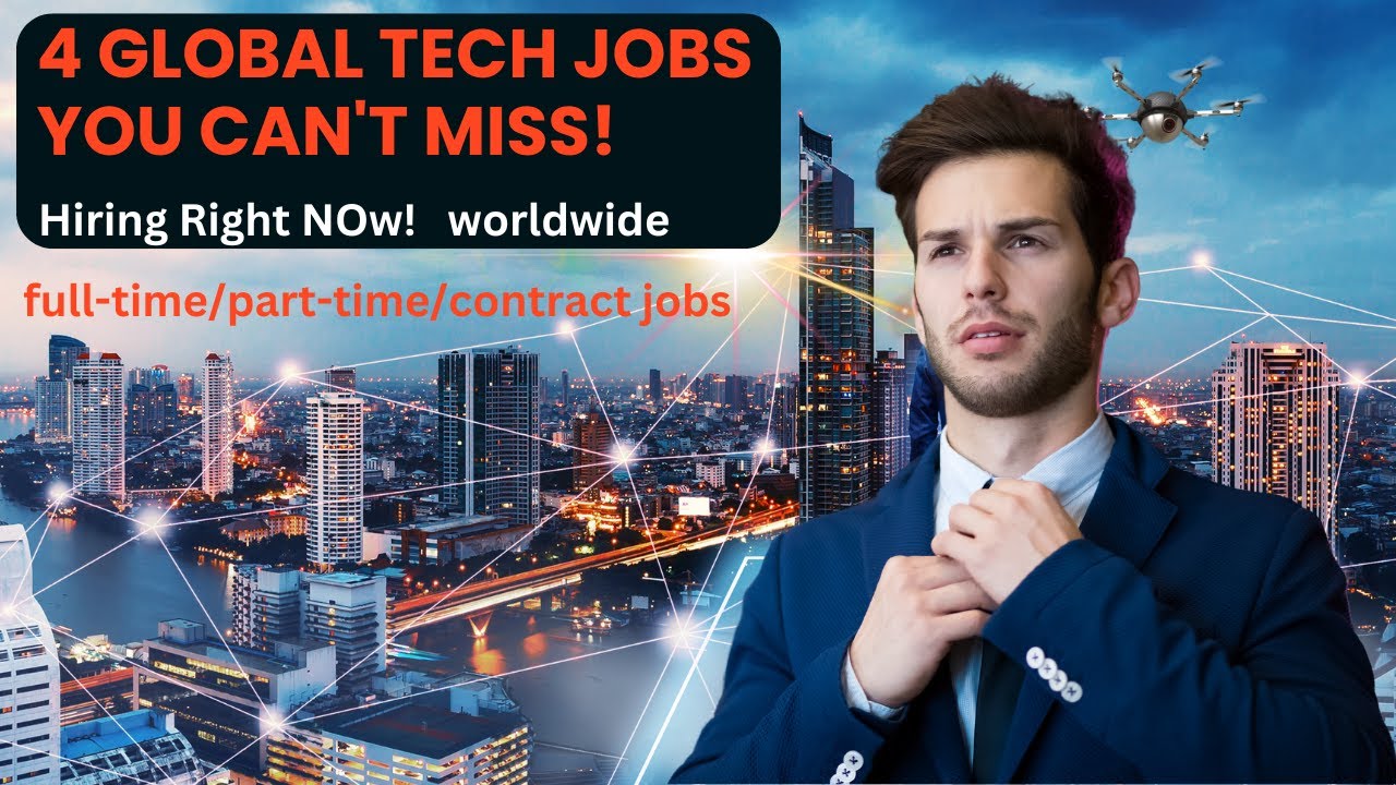 4 Dream Tech Jobs That Let You Work From Anywhere in the World! - YouTube
