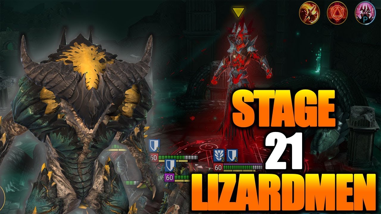 FACTION WARS STAGE 21 LIZARDMEN SPEED FARMING | Raid: Shadow Legends - YouTube