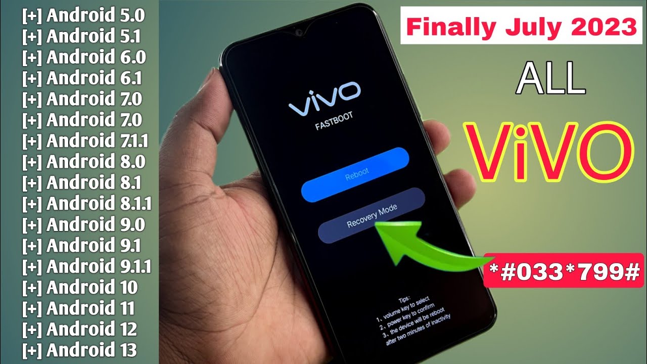 How To Unlock Any Vivo Smartphone Pin,Pattern,Password ( 100% FREE 2023 ...
