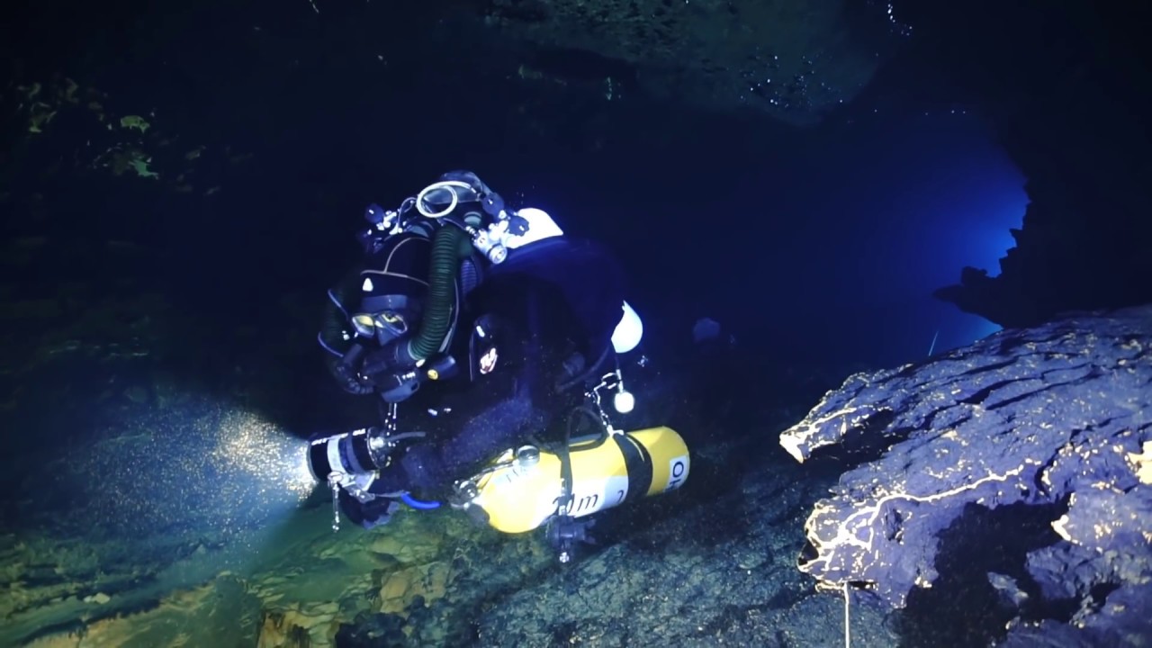 Cave Diving - France Lot | Höhlen - Tauchen Frankreich ( Trou Madame ...