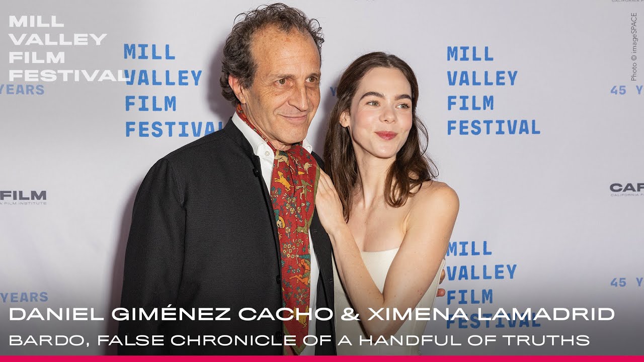 Daniel Giménez Cacho and Ximena Lamadrid with BARDO | MVFF45 Red Carpet Interview - YouTube