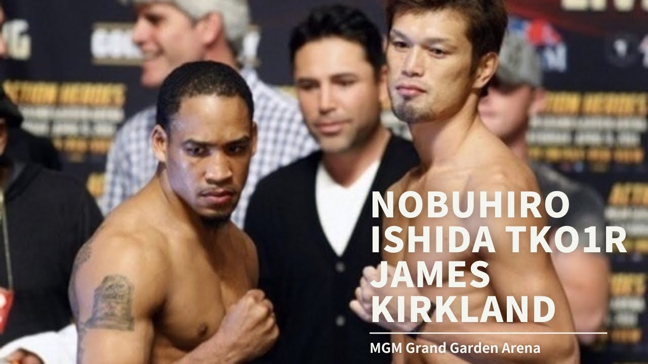 Nobuhiro Ishida TKO1R James Kirkland - YouTube