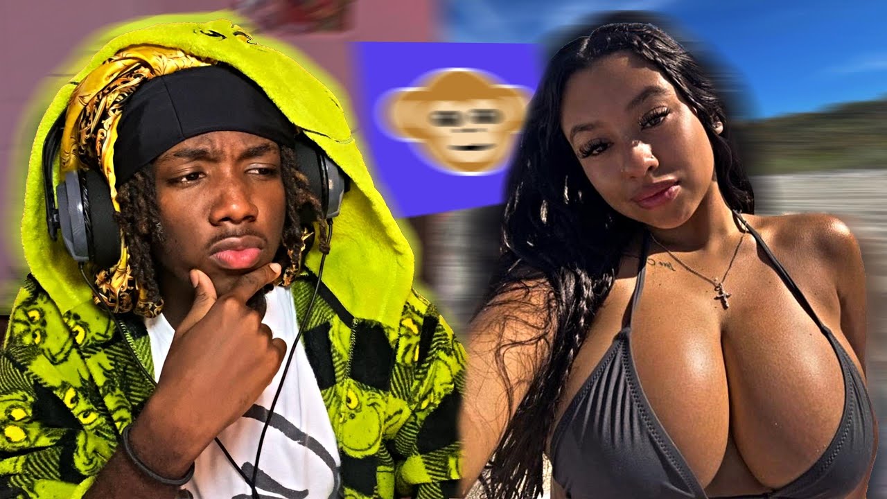 SHE GETTING FREAKY 😈😱( MONKEY APP ) - YouTube