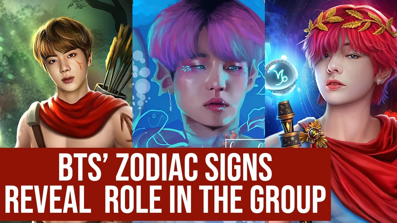 BTS’ Zodiac Signs Say So Much About Everyone’s Role In Group - YouTube