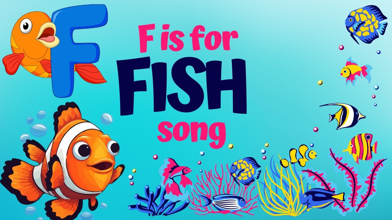 F is for Fish | Fun Phonics Song for Kids | Learn the Alphabet - YouTube