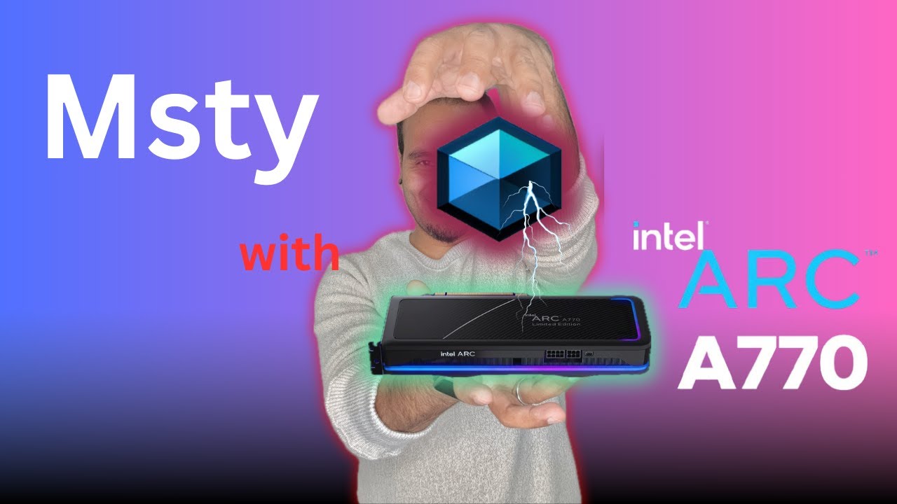 Run Msty App with Intel GPU (ARC A770) - YouTube