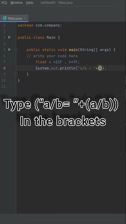 Division Of Two Floating Point Numbers In Java Coding Shorts Java