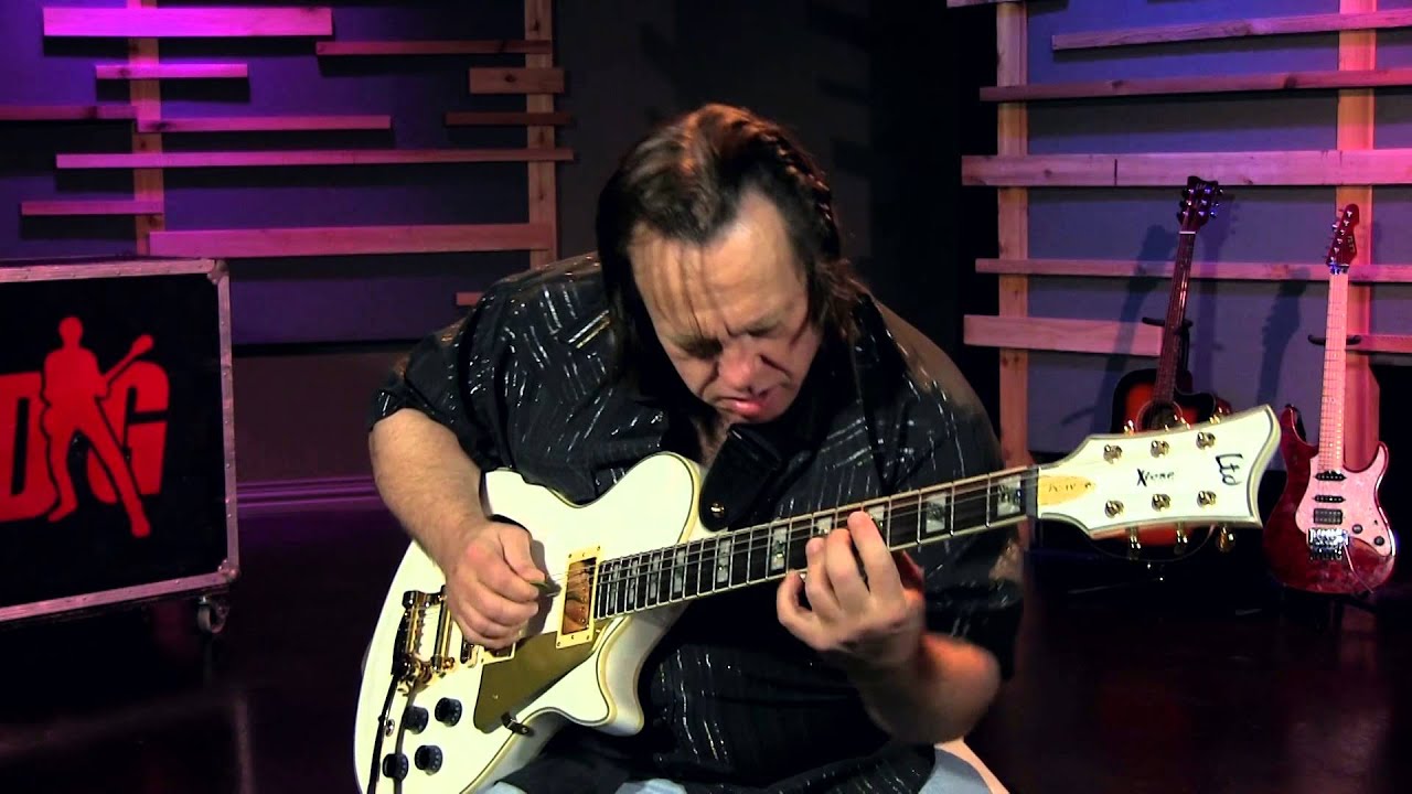 Amazing Jazz Guitarist Clint Strong Plays and Reviews ESP LTD Xtone PC ...