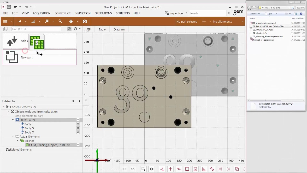 GOM Software 2018 - Tạo và Quản lý Projects đa chi tiết - YouTube