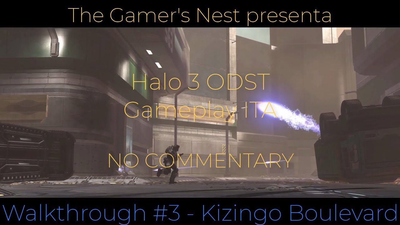 Halo 3 ODST Gameplay NO COMMENTARY ITA - Walkthrough #3 - Kizingo ...