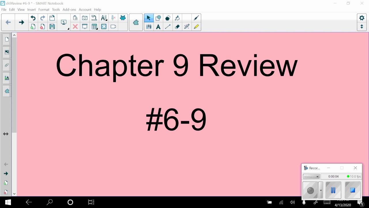 Chapter 9 Review questions #6 - 9 - YouTube