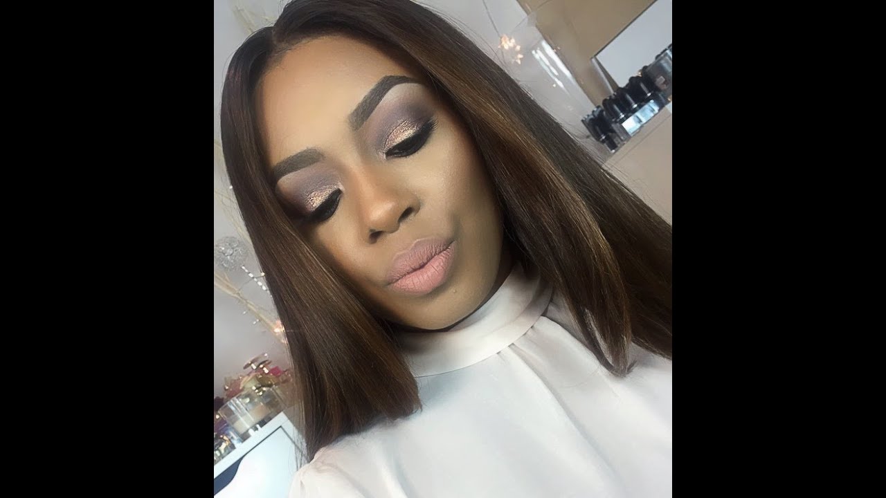 ROSE GOLD| Prom| Special Occasion Makeup Tutorial - YouTube
