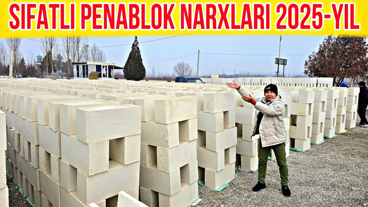PENA BLOK 2025 YIL ARZON NARXLARDA QISHDA ISSIQ YOZDA SALQIN - YouTube