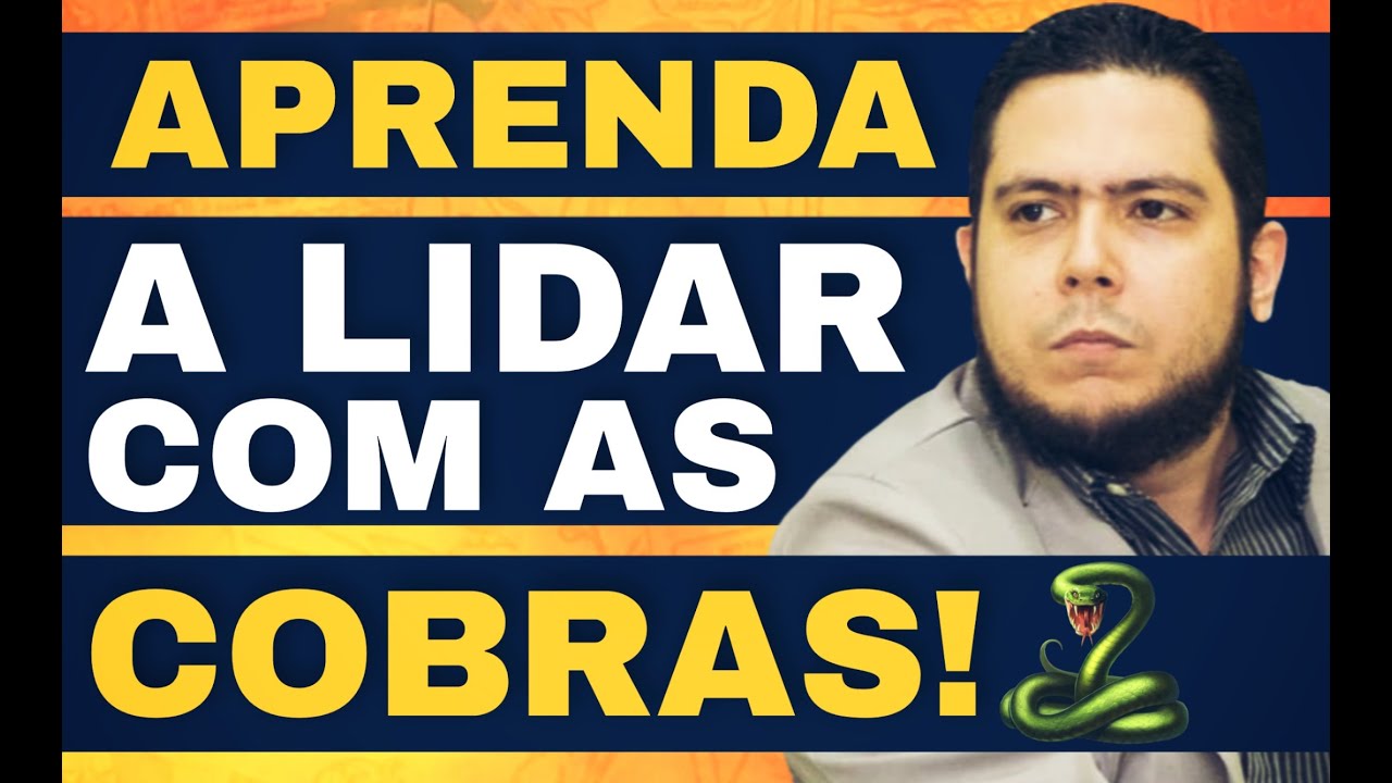 APRENDA A LIDAR COM A COBRA | PR.RODRIGO SANTANNA - YouTube