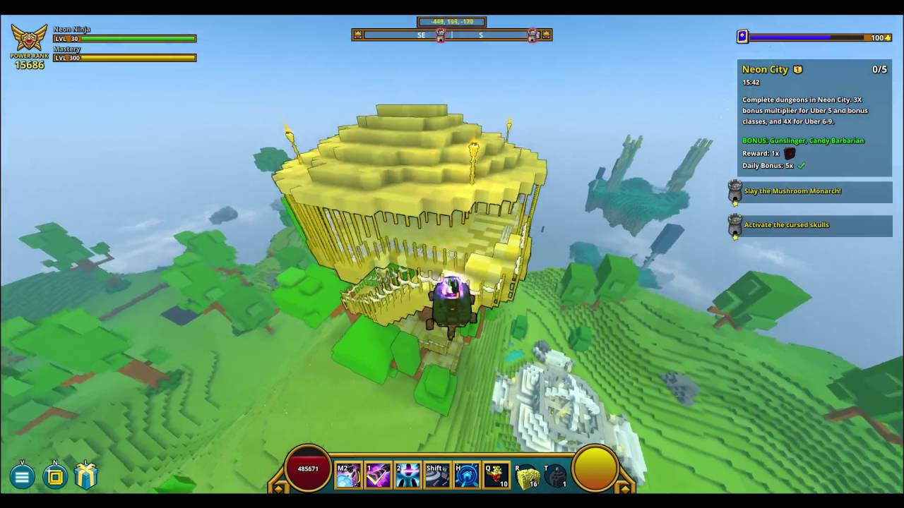 Trove - 1500+MF Uber 9 Neon Ninja Farming 10 minutes - YouTube