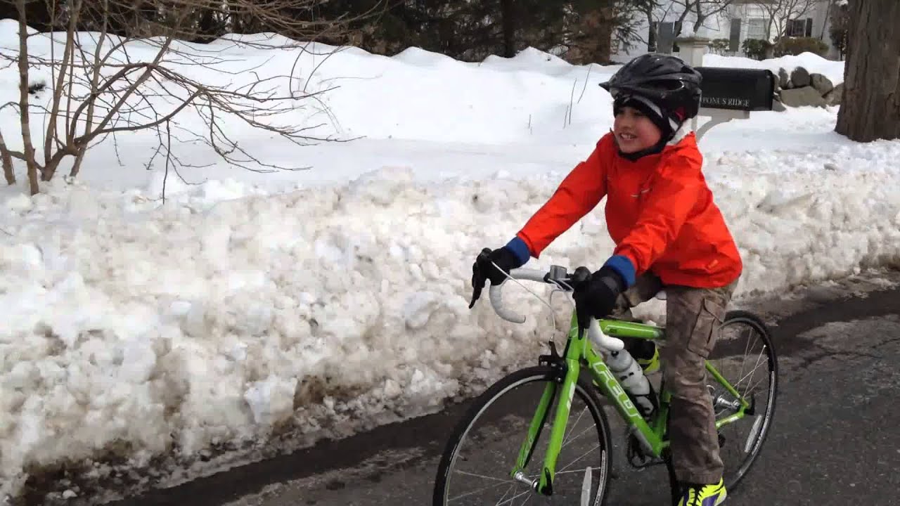 Sub-Zero Ride in New Canaan CT Feb 2014 - YouTube