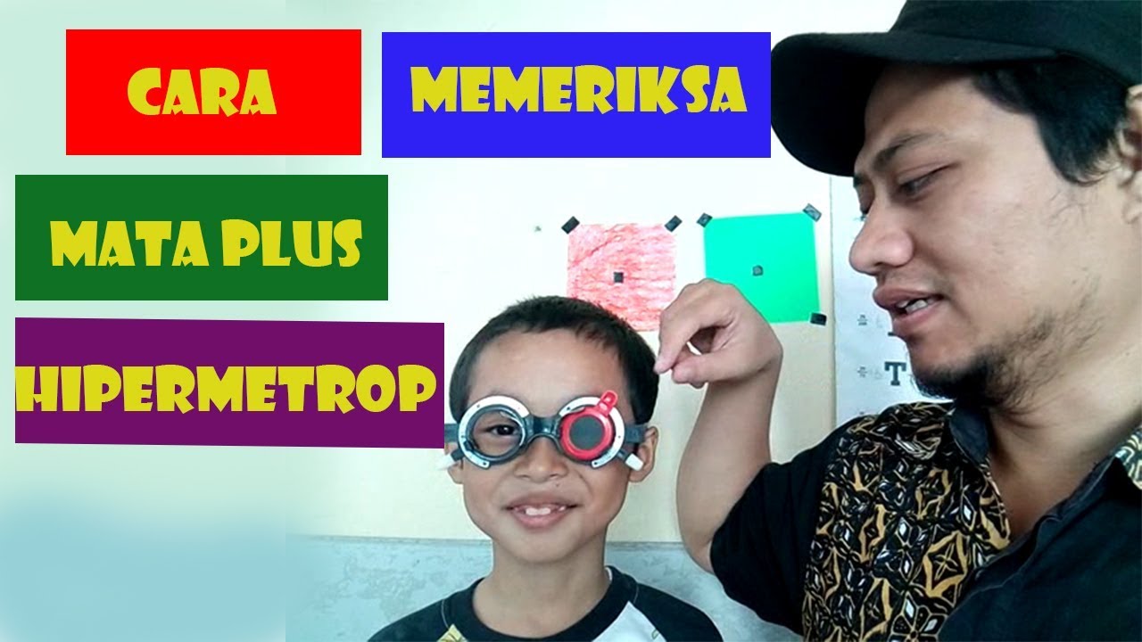 Cara Memeriksa Mata Plus - YouTube