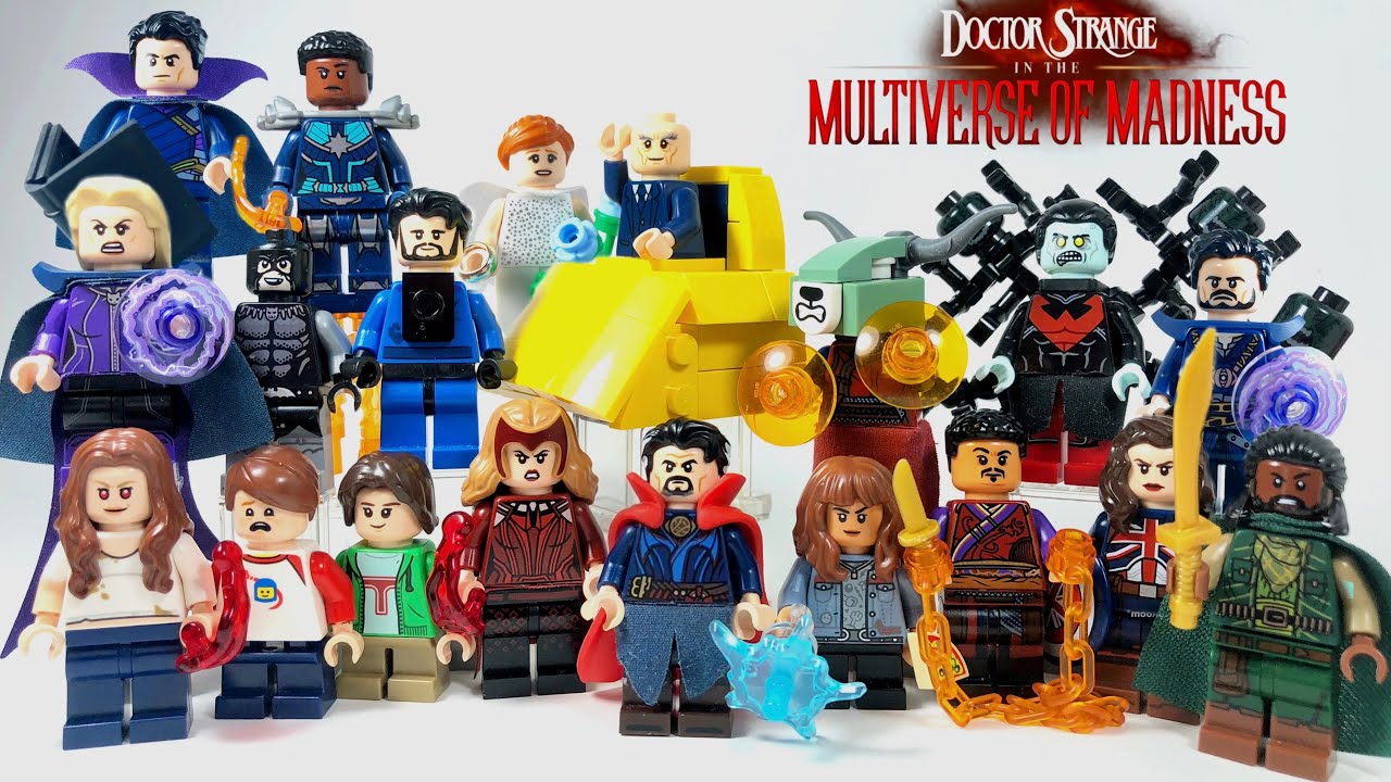 LEGO Doctor Strange In The Multiverse Of Madness Todos Los Personajes ...