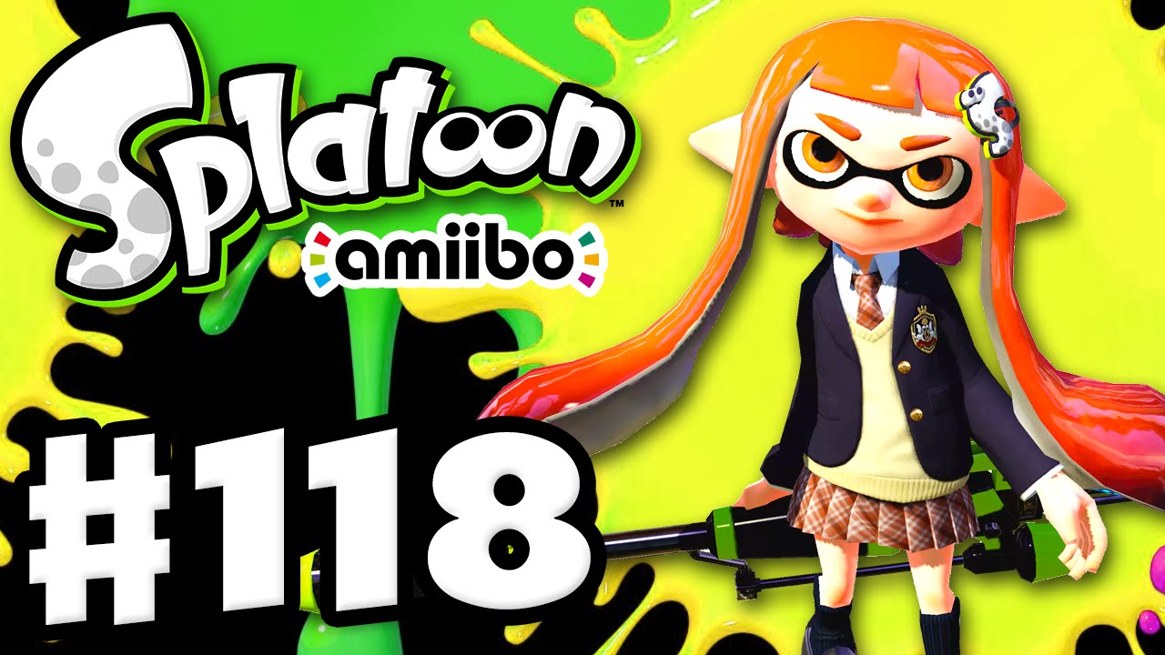 Splatoon - Gameplay Walkthrough Part 118 - Inkling Girl amiibo ...