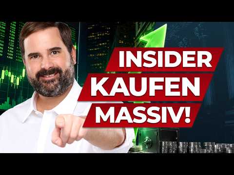 Diese Aktien KAUFEN Insider massiv!