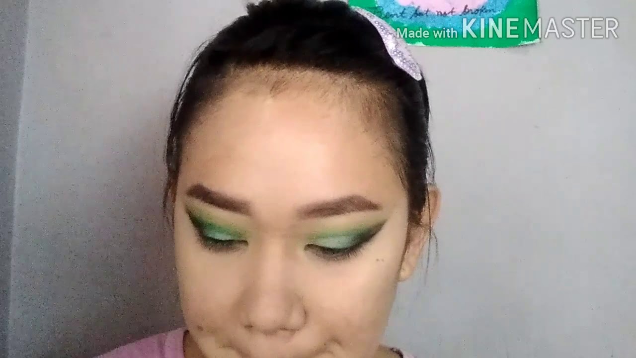 LUMOT (moss) Green smokey make up look 😂🤷‍♀️ - YouTube