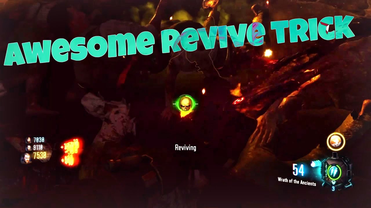 BO3:Zombies revive trick - YouTube