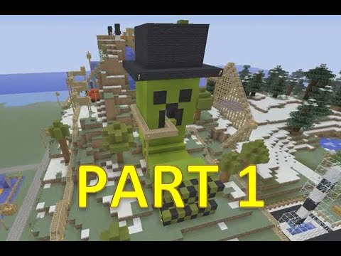 Building Stampy's Lovely World [193] - Creeper Coaster (Part 1) - YouTube