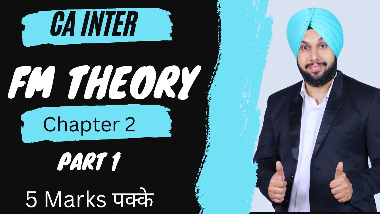 FM Theory | Chapter 2 | Types Of Financing (Part 1) | CA Inter | 5 ...