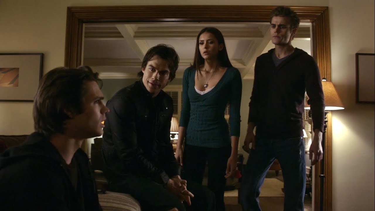 TVD 1x13 - Damon asks Jeremy about Jonathan Gilbert's journal | Delena ...