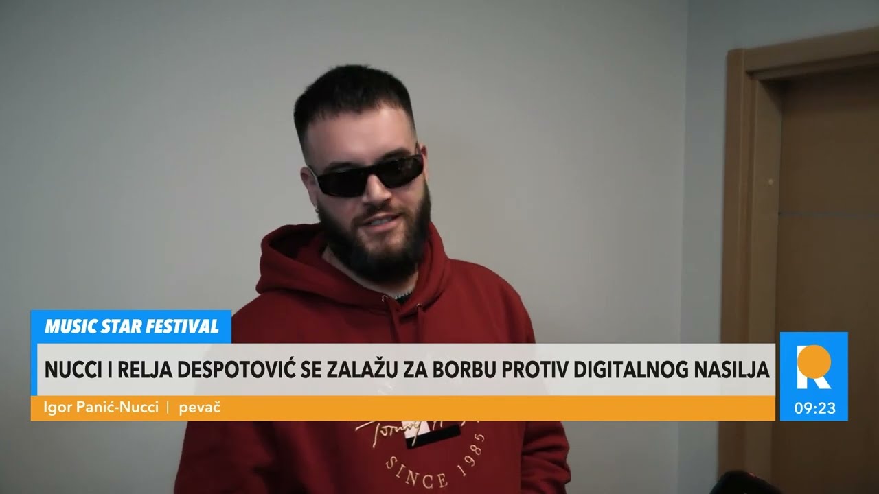 NUCCI I RELJA DESPOTOVIĆ - Muzikom protiv digitalnog nasilja! - YouTube