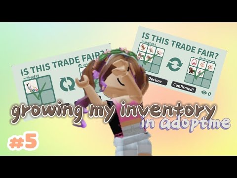 🦋🍃 growing my inventory • adoptme • part 5 🍃🦋 - YouTube