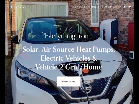 Vehicle 2 Home (V2H) + Nissan LEAF Introduction - YouTube