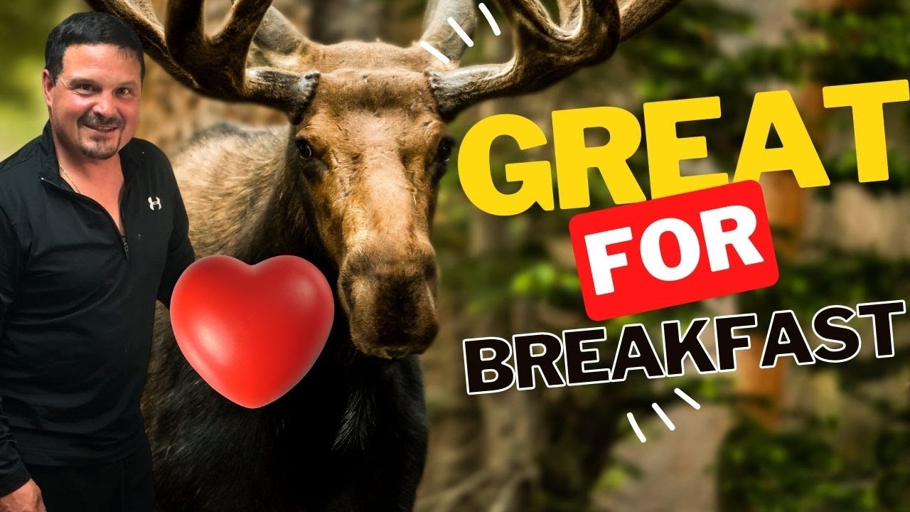 Cooking Moose Heart For Breakfast - YouTube