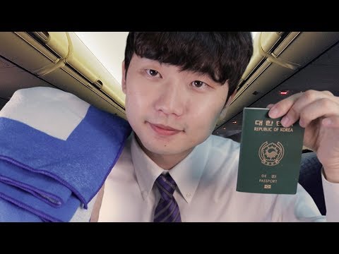 ASMR ✈️ Arkadaş Canlısı Uçuş Görevlisi Roleplay✈️