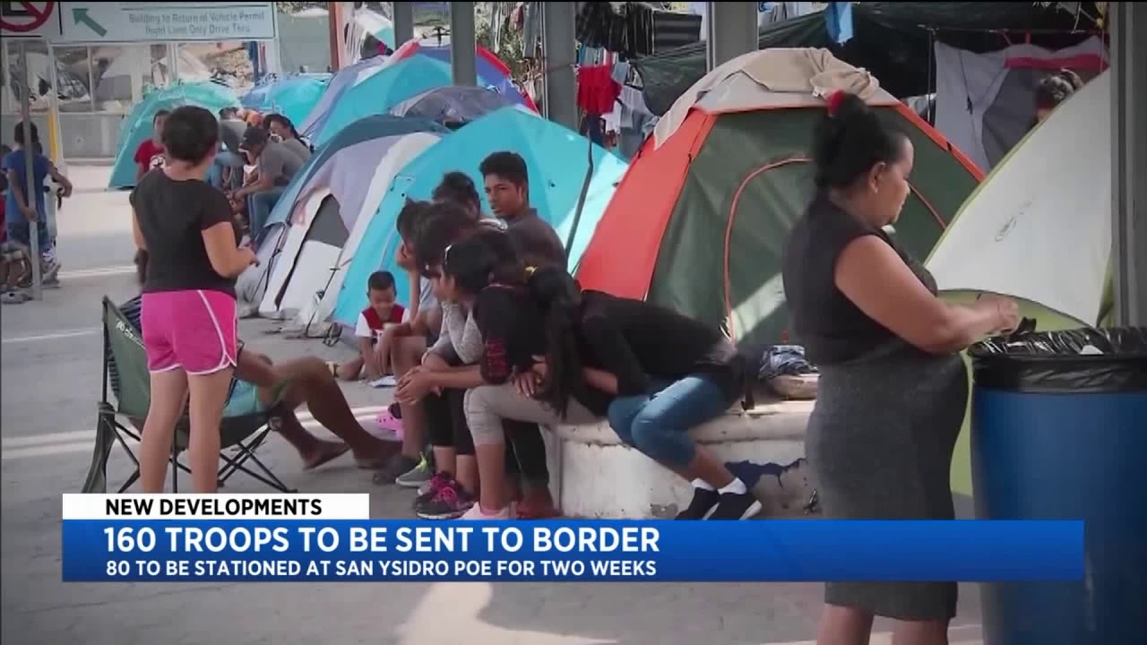 160 Troops To Be Sent To Border - YouTube