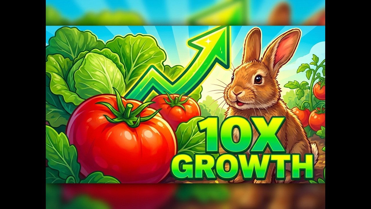 Rabbit Turn Garden into A Growth Machine - YouTube