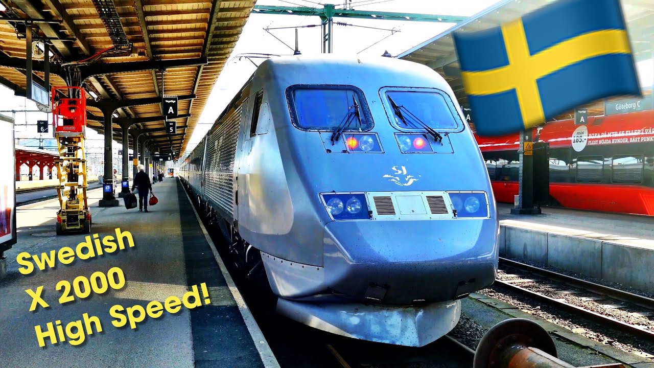 Swedish Railways' X2000 Express train - BEST VALUE in Europe? - YouTube