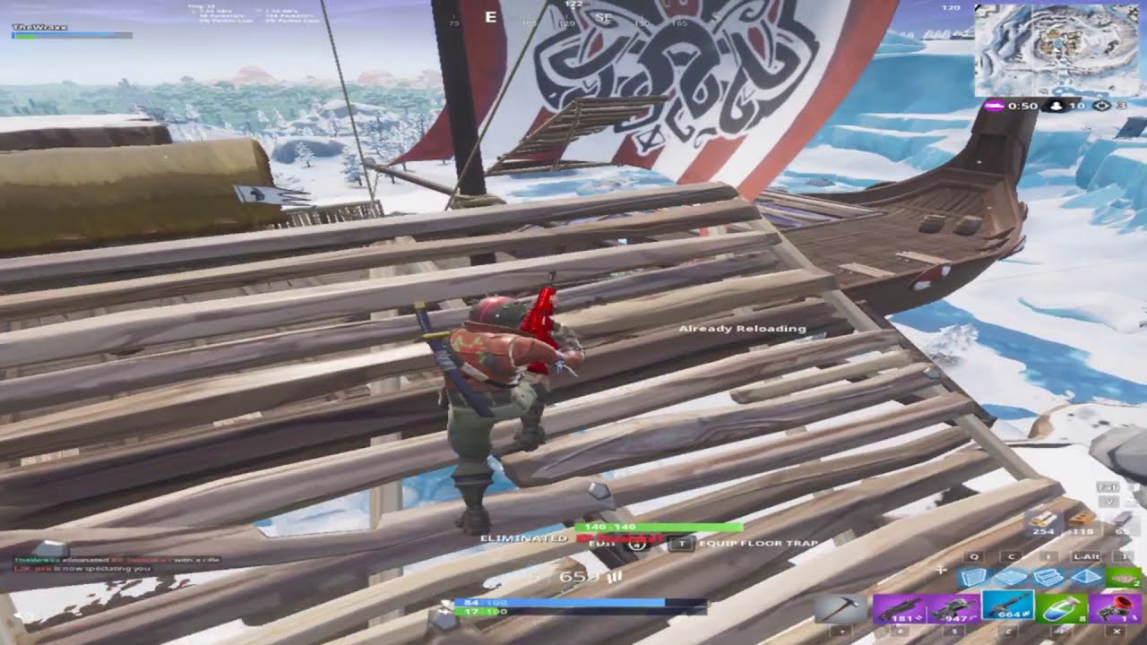 FORTNITE - 200 PING WIN ! - YouTube