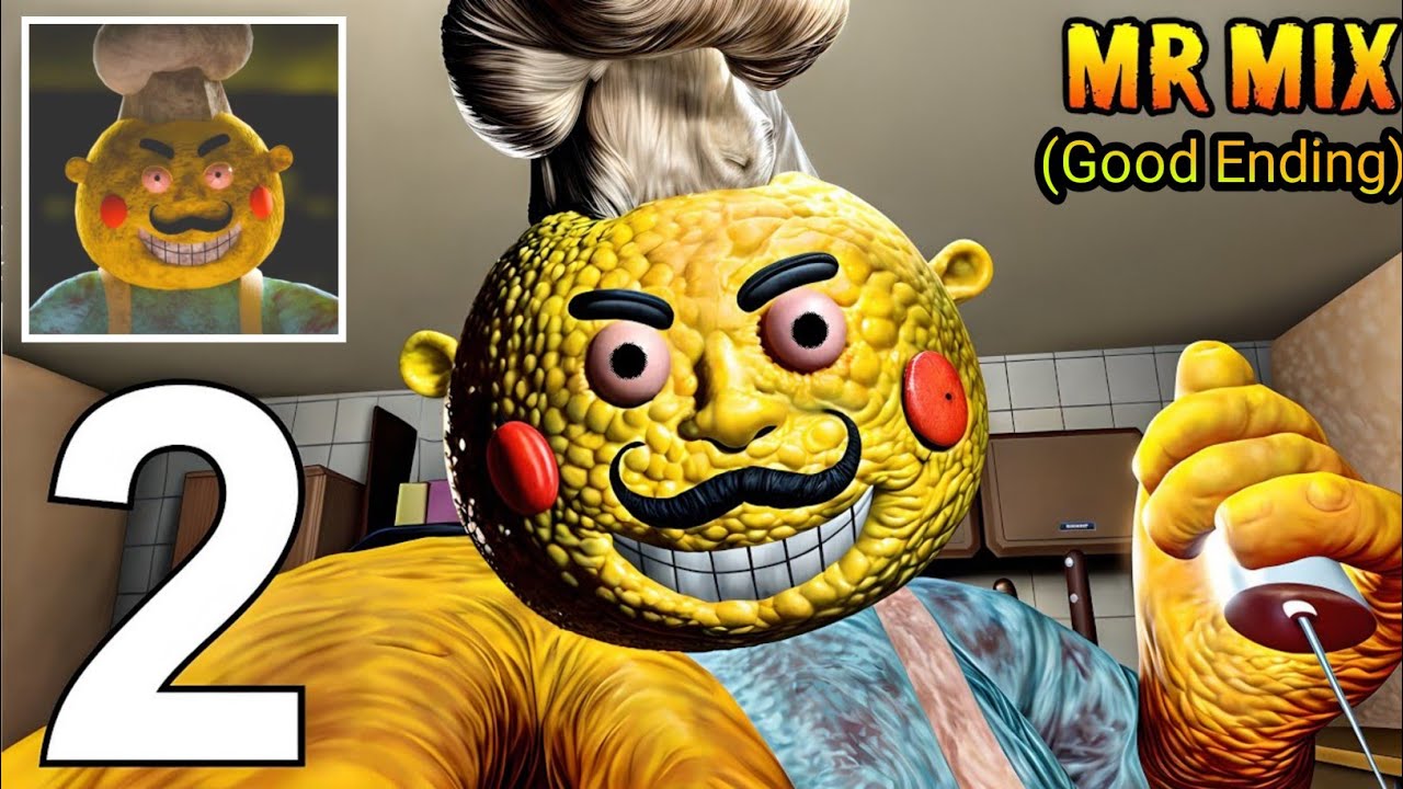 Mr Mix Horror - Full Walkthrough Part 2 - Roblox (speedrun+ Good Ending ...