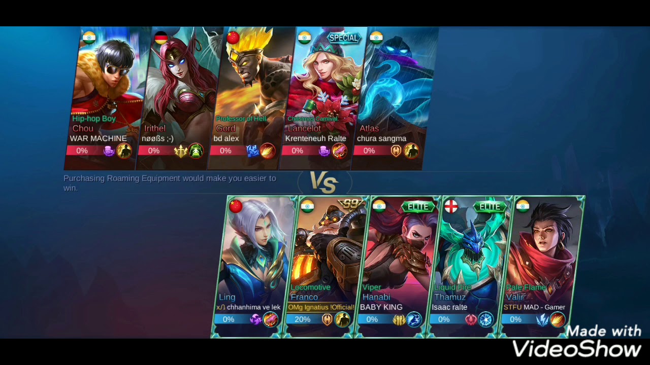 franco MLBB Mizo hook montage - YouTube