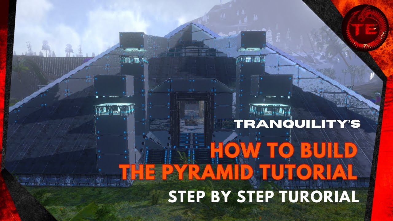 How To Build The Pyramid Base - Episode 4 | Ark Mobile Base Build ...